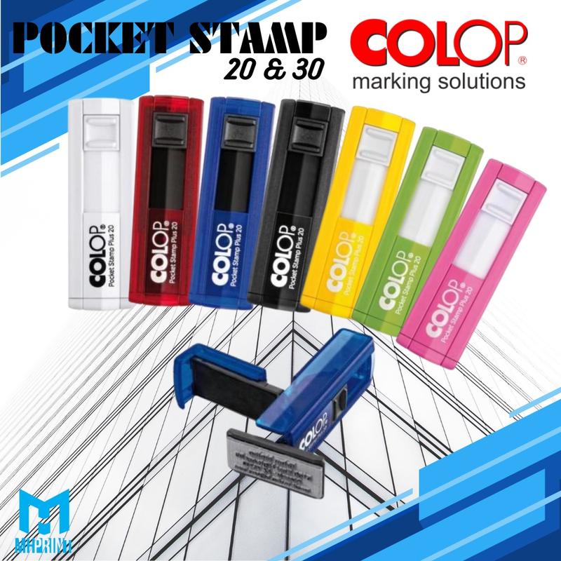 SAME DAY POS * Rubber Stamp * COLOP Self Inking Pocket Rubbe - TikTok ...