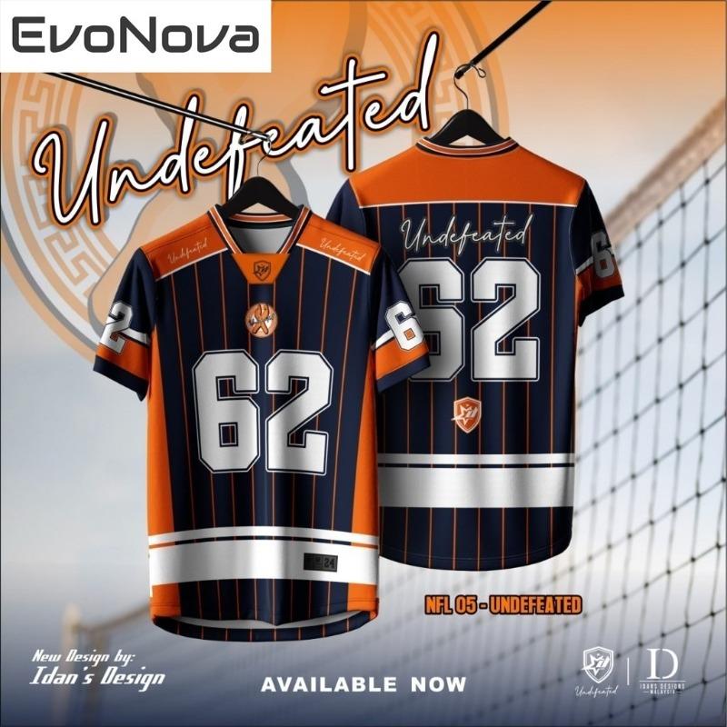 Jersi Kolar NFL, EvoNova, REKA BENTUK BARU, Koleksi NFL, dengan ...