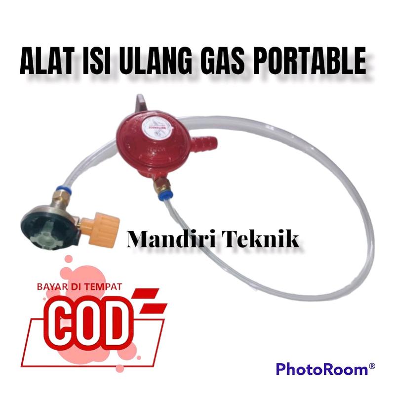 ALAT ISI ULANG GAS PORTABLE FULLSET - Shop | Tokopedia