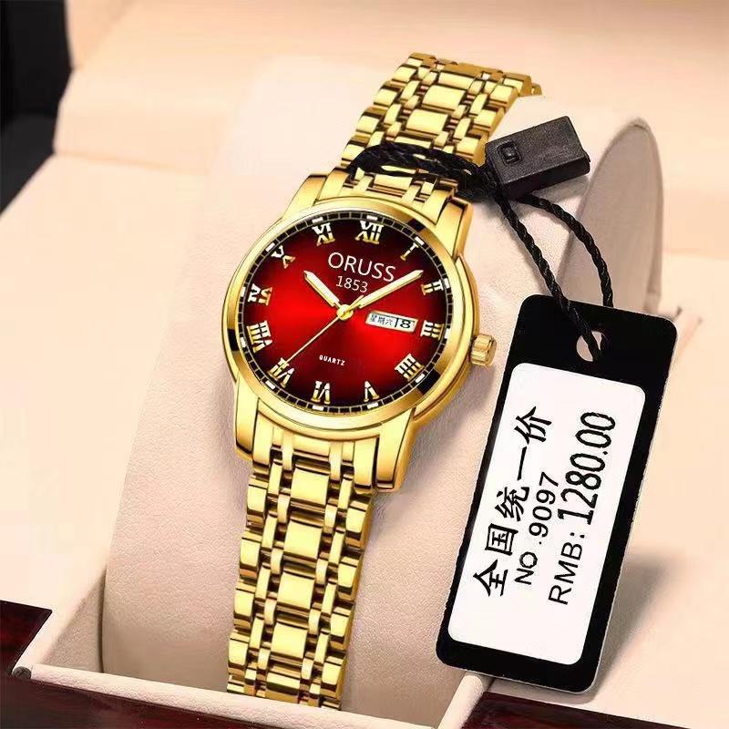 Jam Tangan Wanita, Oruss, Elegan, Keluli Tahan Karat, Jam Tangan ...