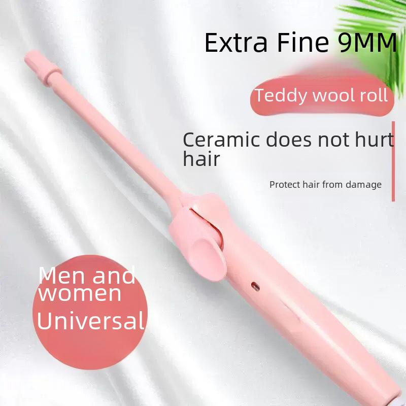 Small Curls Hair Curler Ultra-Fine 9mm Small Instant Noodle Curls Men ...