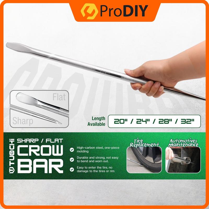 TUOCHI 20 / 24 / 28 / 32 inch High Quality Crowbar Pry Bar Heavy ...