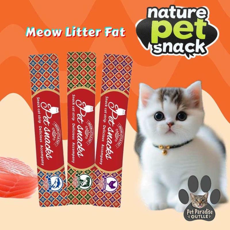 Meow Litter Fat Bundle Pet Snack Premium Cat Treat Cat Snack - TikTok ...
