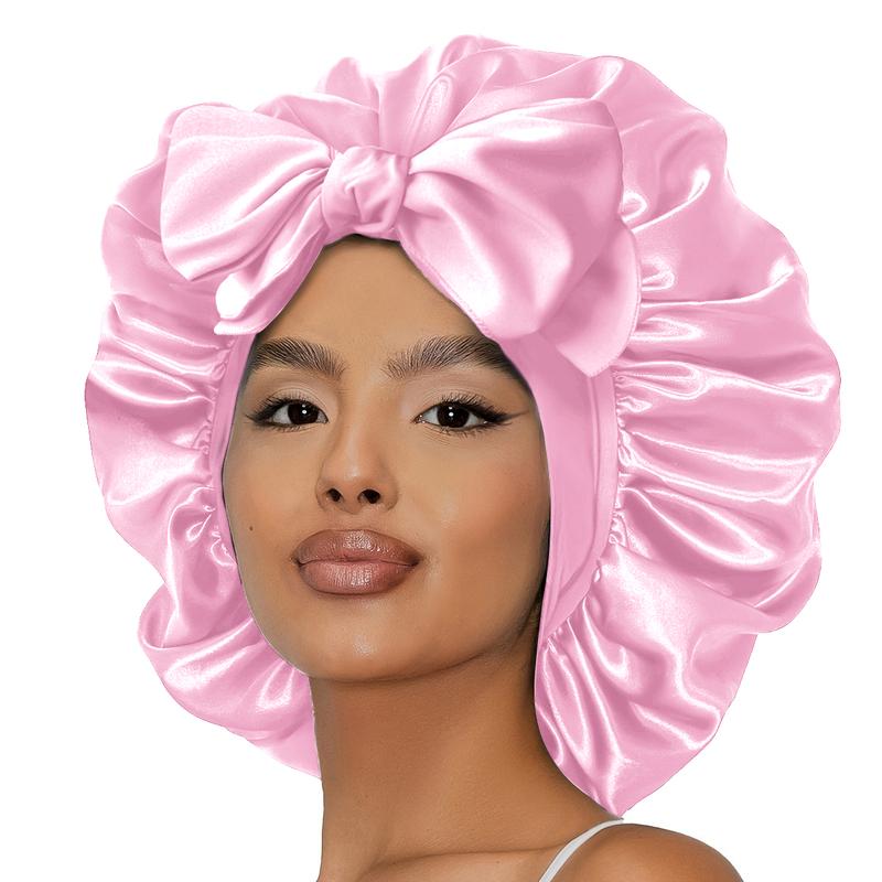 Silk Bonnet for Sleeping Women Satin Bonnet Hair Bonnet Nigh - TikTok Shop