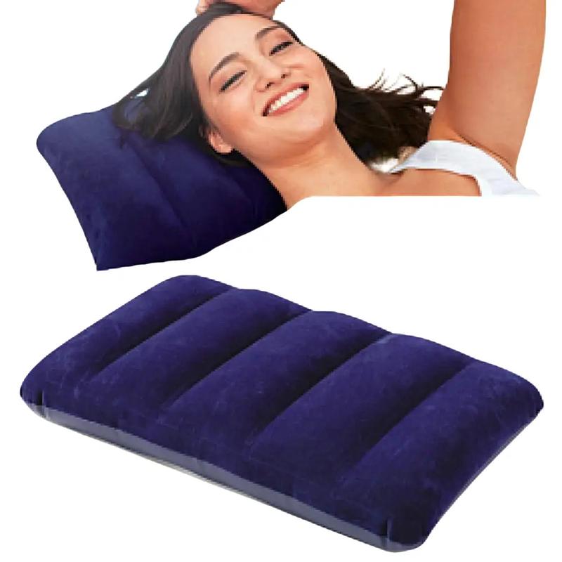 INTEX Inflatable Foldable Neck Travel Air Pillow Sleep Nap Air - TikTok ...