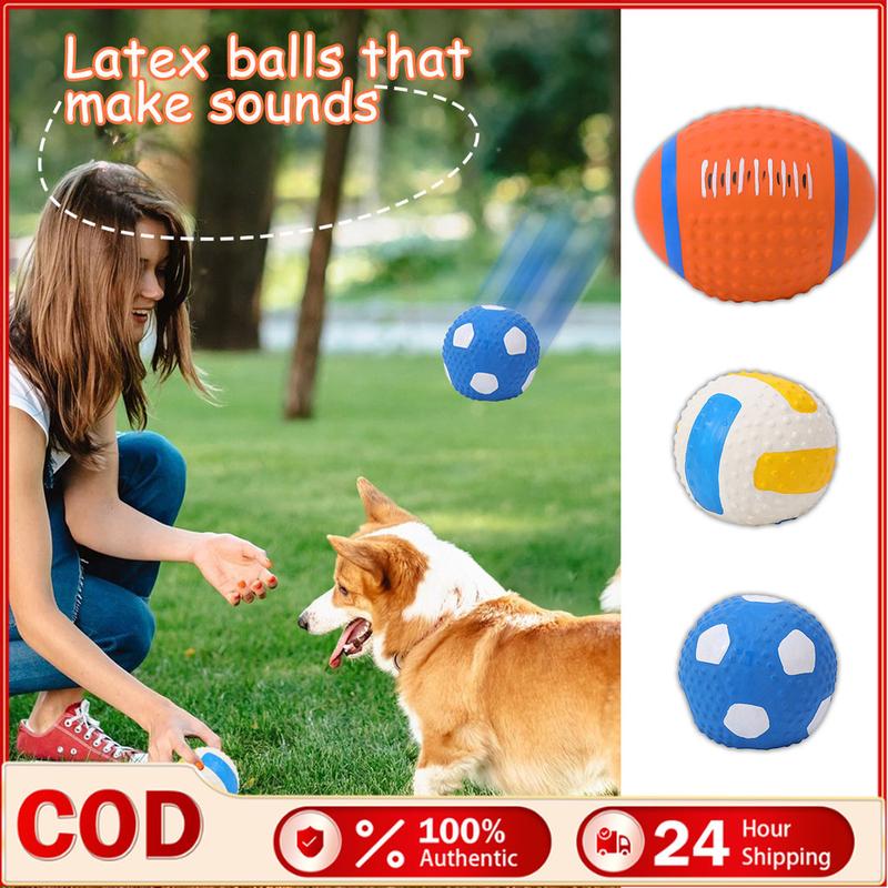 Dog Squeeze Sound Ball Biting Training Pet Squeeze Sound Bal - TikTok ...