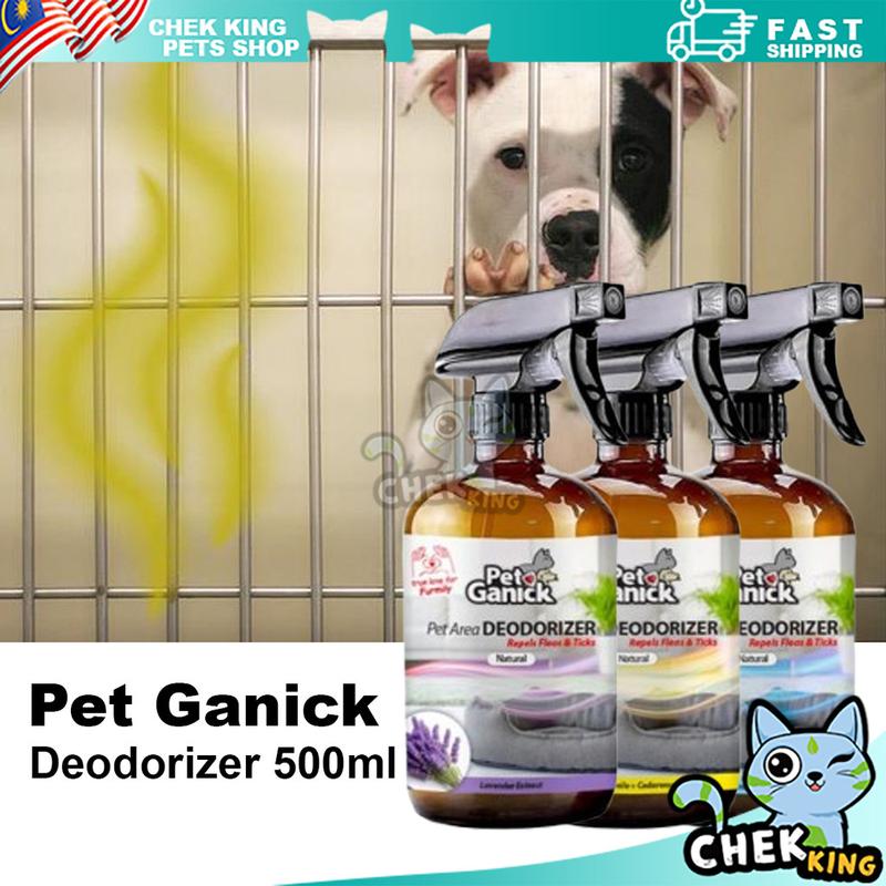 Pet Ganick Pet Area Deodorizer 500ml Smell Remover Spray Freshener ...