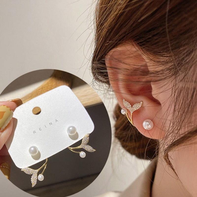 Anting Wanita Anting Mutiara Mermaid Perhiasan Wanita AT268 - Shop ...