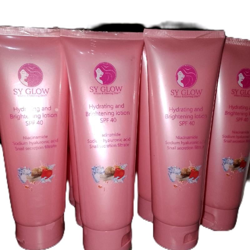 1pc SY Glow Hydrating and Brightening Lotion SPF 40 250ml - TikTok Shop ...