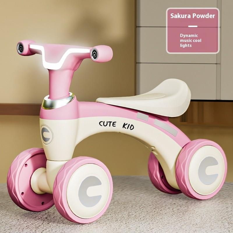Balance Bike Basikal Budak baby bike Music & Lights Children - TikTok ...