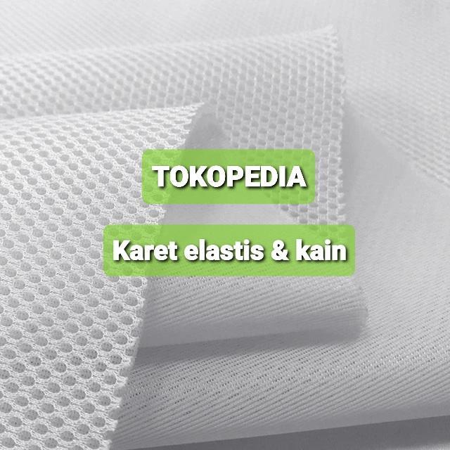on w jala mesh double/kain jala double mesh/jala mesh sandwich hitam ...