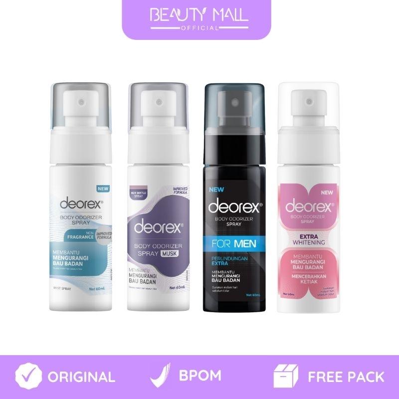DEOREX Body Odorizer Spray 60ml - Shop | Tokopedia
