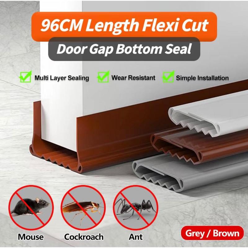 🌺🌺🌺96CM Door Bottom Seal Strip Wave PVC Insect Blocker Door - TikTok ...