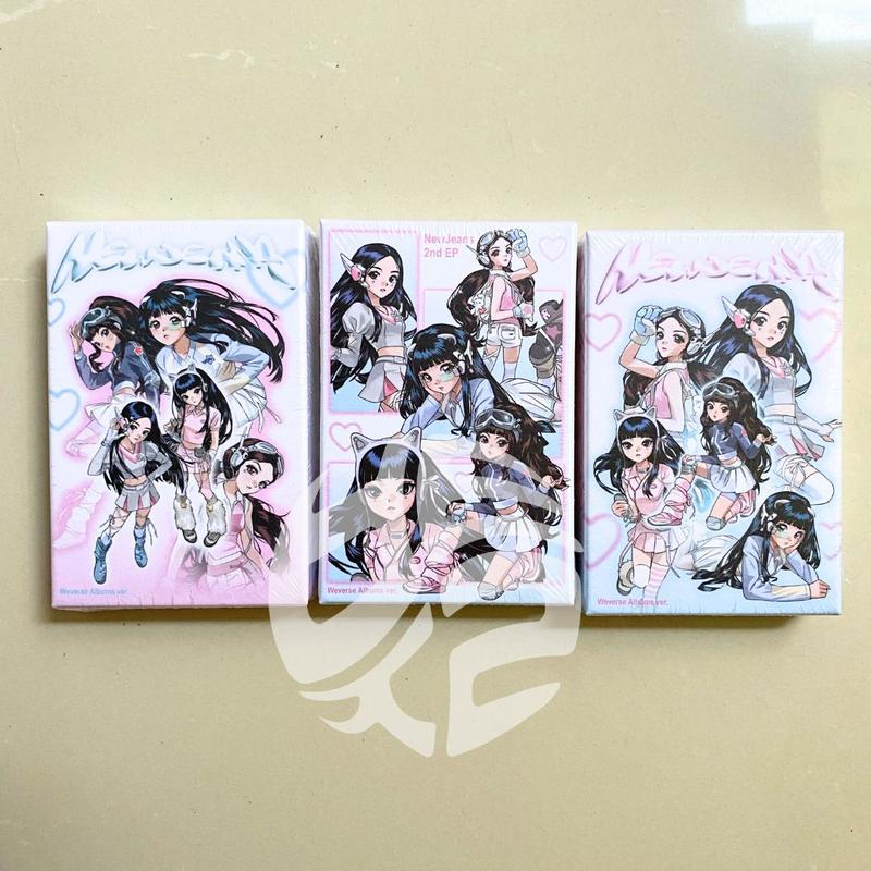 Newjeans Get Up Weverse Album Version Official Full Set Sealed - Shop ...