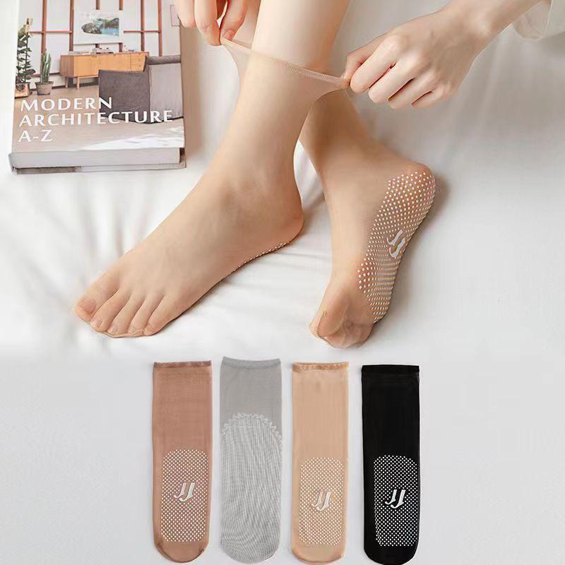 10Pairs Adhesive Anti Slip And Anti-wear Hook Socks, Short Stockings ...