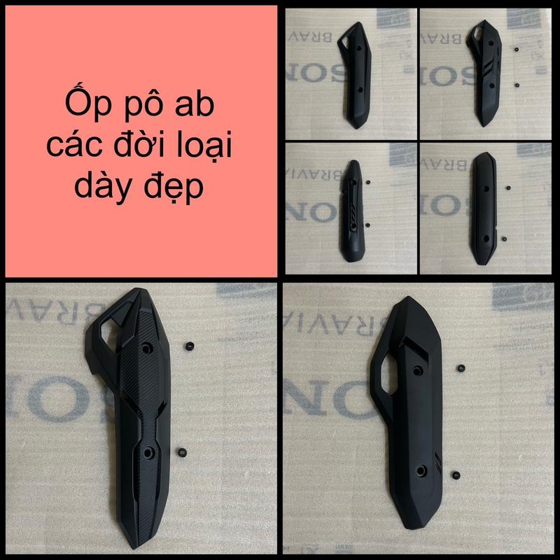Ốp pô ab 125 150 160cc bô airblade 2018 2019 2020 2021 2022 2023 ...