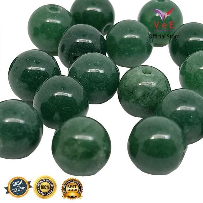 Jual Butiran Batu Giok Burma Jadeite Asli 10mm Grade A - VeE Pria ...