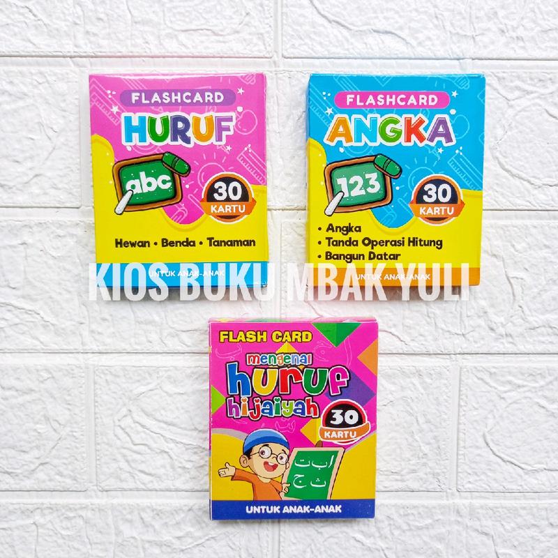 FLASHCARD HURUF DAN ANGKA ANAK LM MEDIA EDUKASI BELAJAR LINGKAR - Shop | Tokopedia