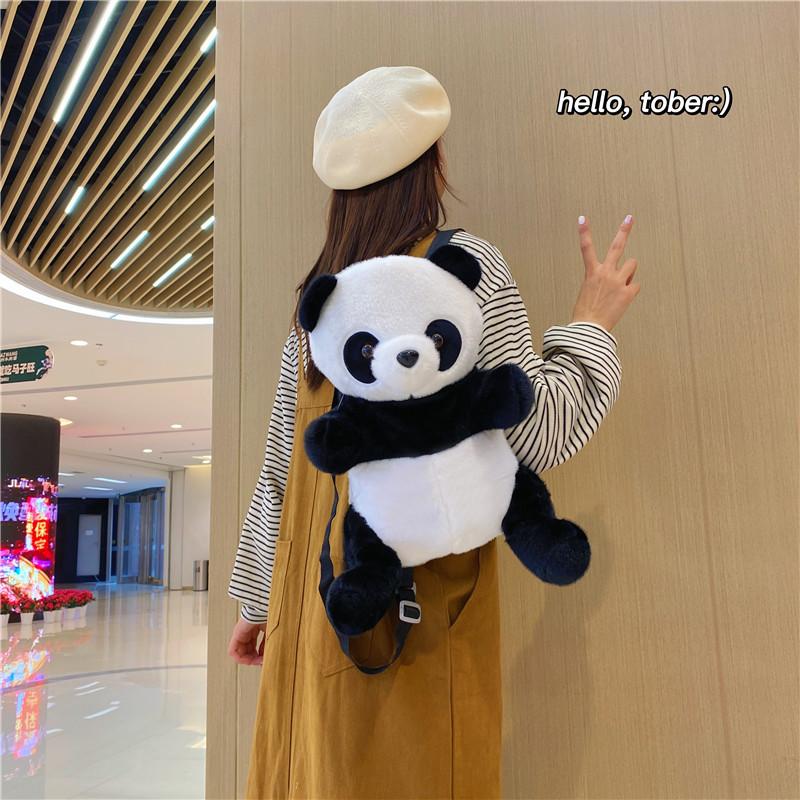 Beg galas mewah tiga dimensi, Anak Patung Mewah Panda Selebriti ...