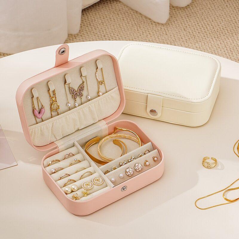 [READY STOCK] Jewelry Organizer Box Accessory Storage Earring Organizer ...