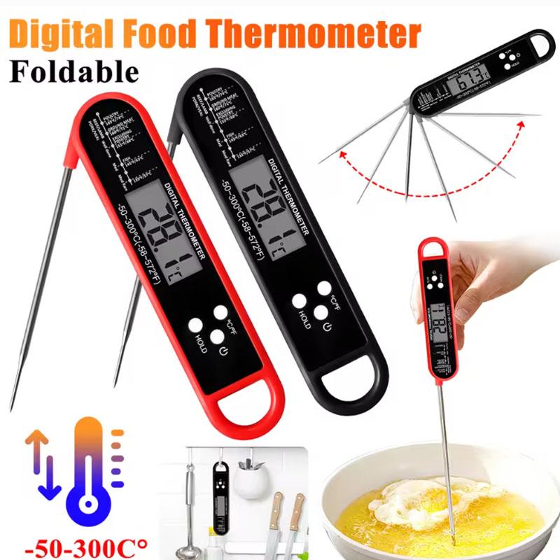 Digital Food Thermometer Pengukur Suhu Makanan Air Kopi Termometer ...