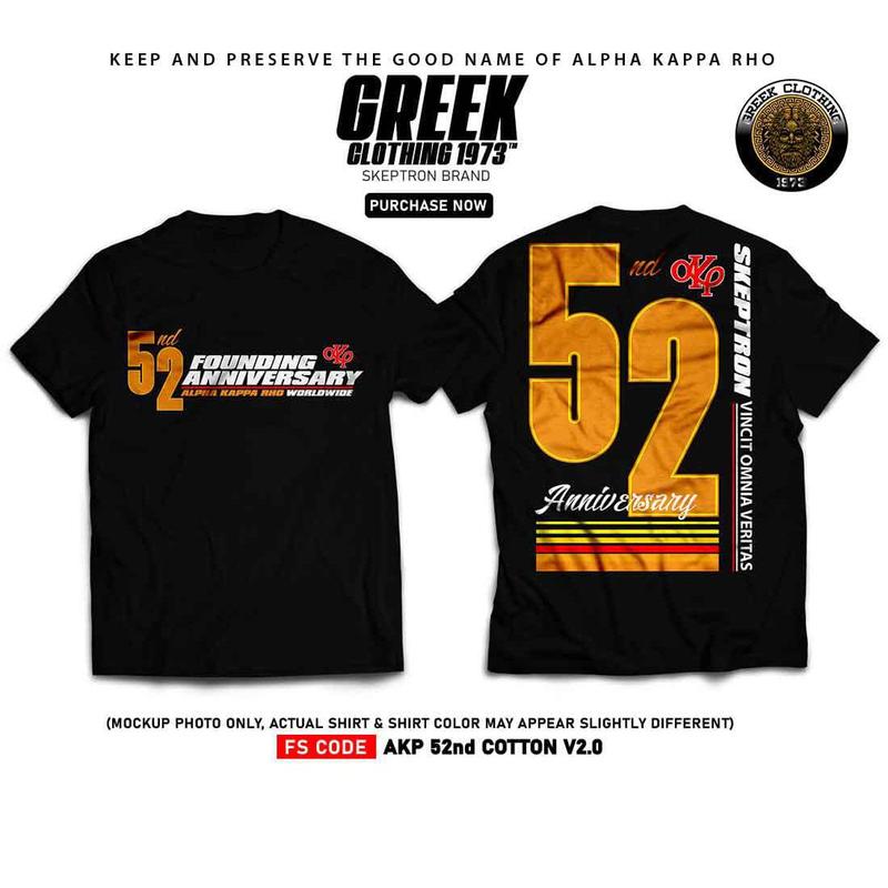 PH 2025 AKP 52th Anniversary Frat Shirt Alpha Kappa Rho Full - TikTok ...