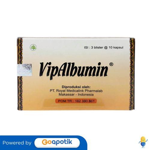 Jual VIPALBUMIN BOX ISI 30 KAPSUL - Kota Malang - Apotek Kawi Malang by ...
