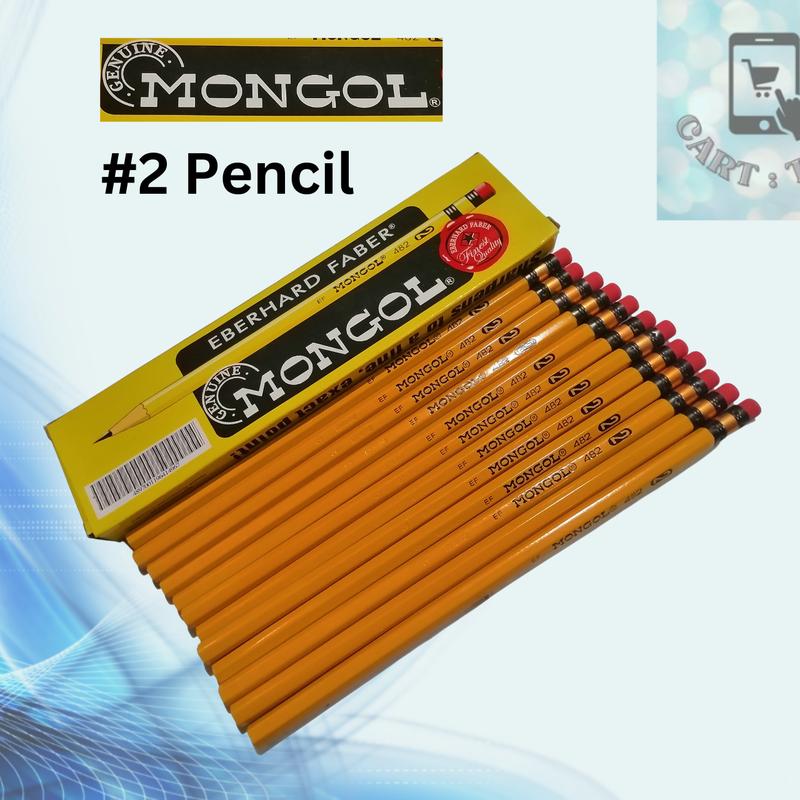Mongol Pencil With eraser lapis Art Dedicated Hand-painted Sketch ...
