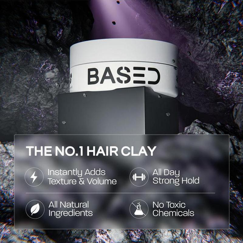 Matte Finish & Texture Hair Clay Men's Hair Clay Premium Hair Clay ...