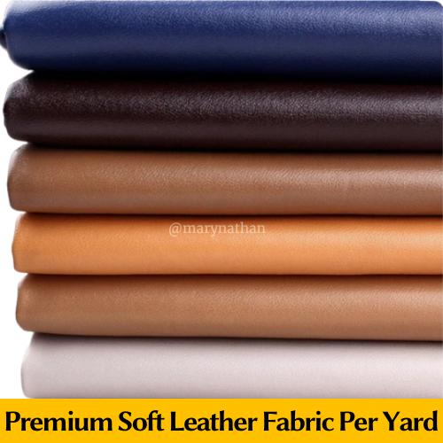 Premium Soft Leather Fabric per Yard for Upholstery Home Car - TikTok ...