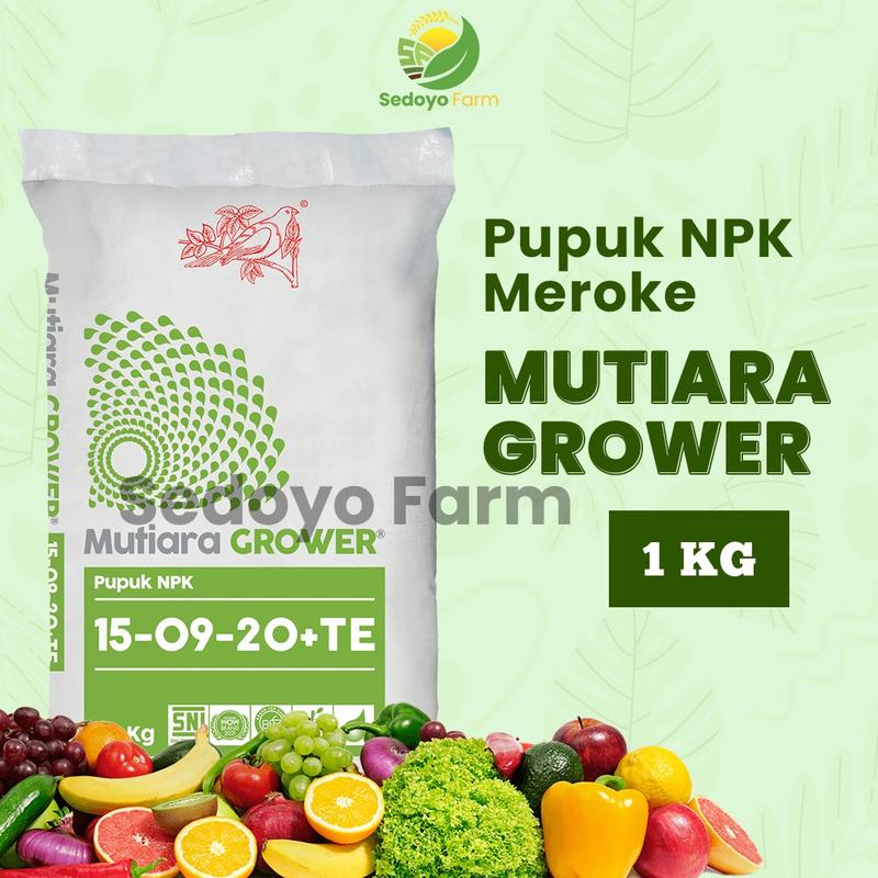 Pupuk Meroke Mutiara Grower Tanaman Hijau npk - Shop | Tokopedia