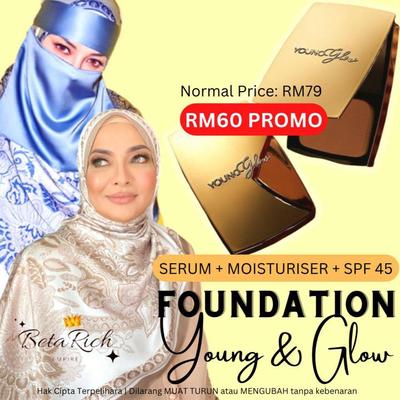Foundation Young & Glow Mak Neelofa (Datin Noor Kartini) Beauty ...