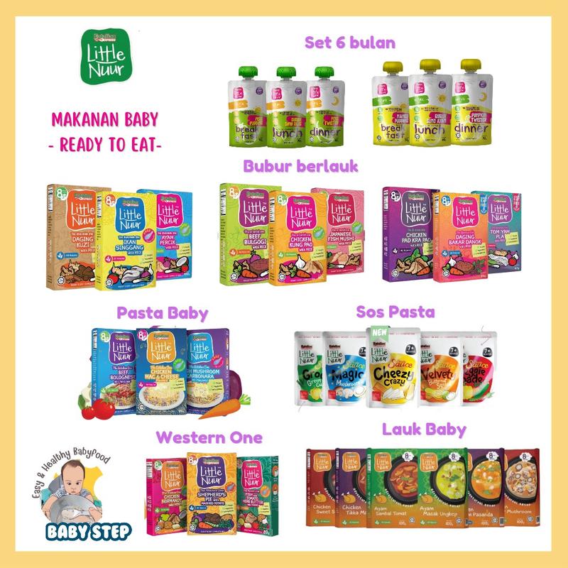 MAKANAN BABY LITTLE NUUR BABYFOOD READY TO EAT BABYFOOD MESR - TikTok ...