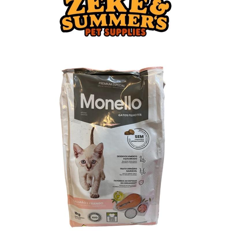 Monello Kitten 1kg | Premium Salmon & Chicken Flavor | Original ...