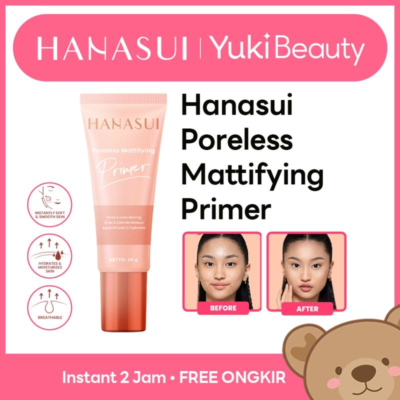 YUKI Manado HANASUI Primer Poreless Mattifying Primer Efek - Shop ...