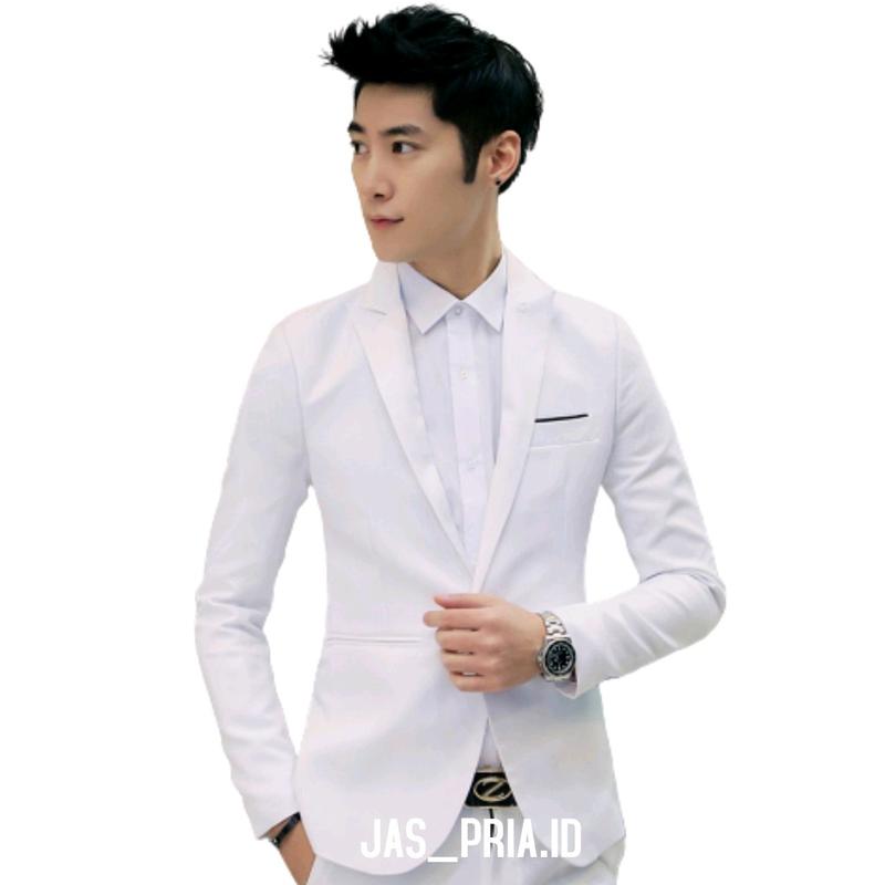Jas pria / jas pria putih / jas formal pria / blazer pria / Jas - Shop | Tokopedia