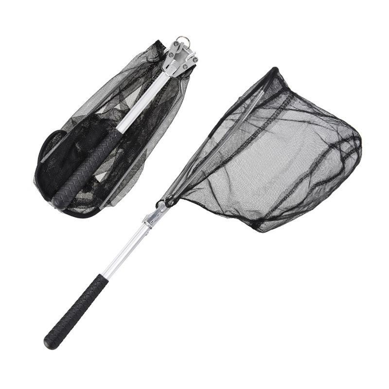 Folding Manual Fishing Net with Aluminum Alloy Handle, 1 Count ...