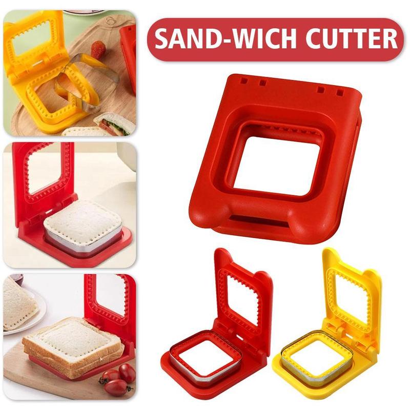 Square Sand-Wich Sealer Set For Kids Lunch Sandwiches Decruster ...