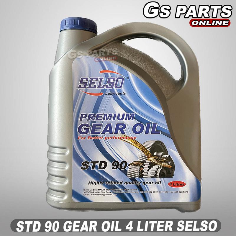 STD 90 GEAR OIL 4 LITER SELSO ( MINYAK GEAR INI UNTUK TRACTO - TikTok ...