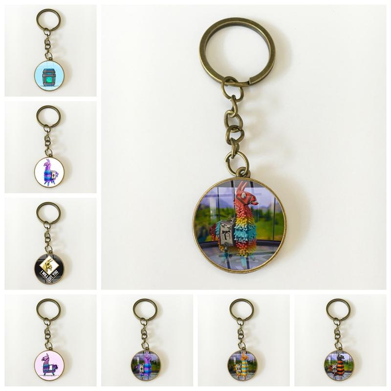 Fortnite Royale Battle Gaming Jewelery Time Gem Key Ring Accessories ...