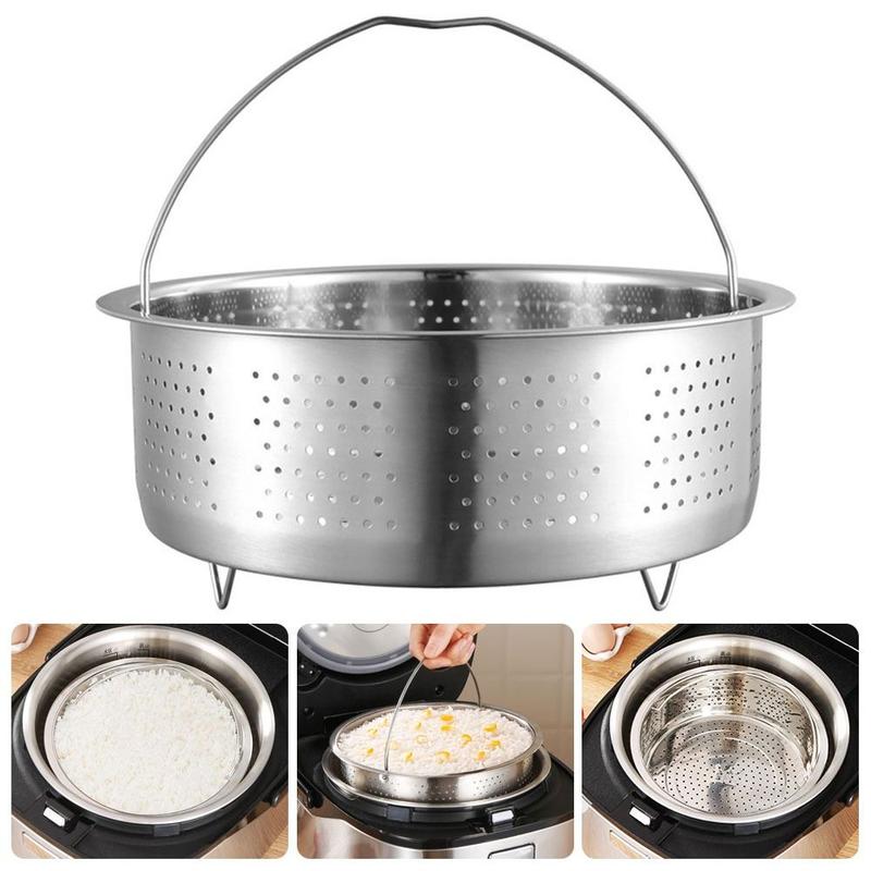 Multi-Function Stainless Steel Food Steamer Basket Insert Steamer ...