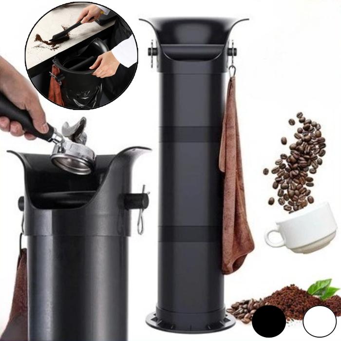 Promo Knock Box Berdiri Dengan Handuk Espresso Kopi Knock Box Bin ...