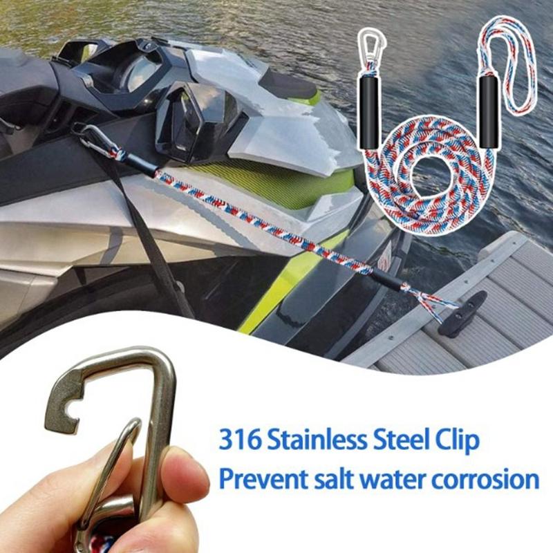 High Quality 1.2m Kayak Boat Bungee Elastic 10 Colors Dock Lines ...