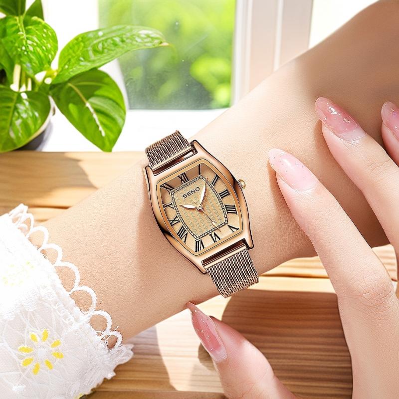 Jam Tangan Kuarza untuk Wanita, Jam Tangan, Sesuai sebagai Hadiah ...