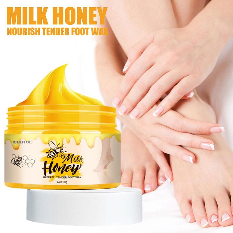 Milk Honey Foot Wax Remove Dead Skin Calluses Tender Feet Foot - TikTok ...