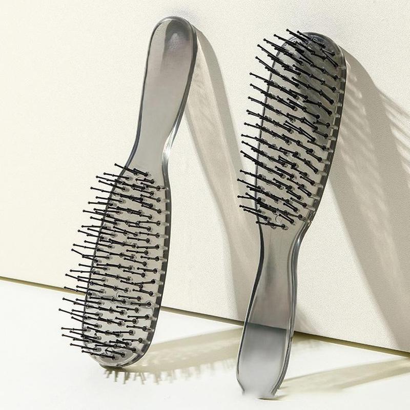 Plastic Hair Scalp Massage Comb Massage Hair Scalp Fluffy Hair - TikTok ...