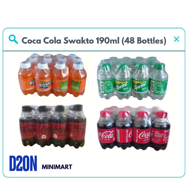 4 Case Coca-Cola Swakto 190ml (48 Bottles) - TikTok Shop Philippines
