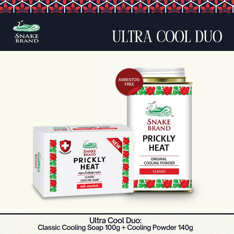 Snake Brand Ultra Cool Duo: Classic Cooling Soap 100g + Classic ...