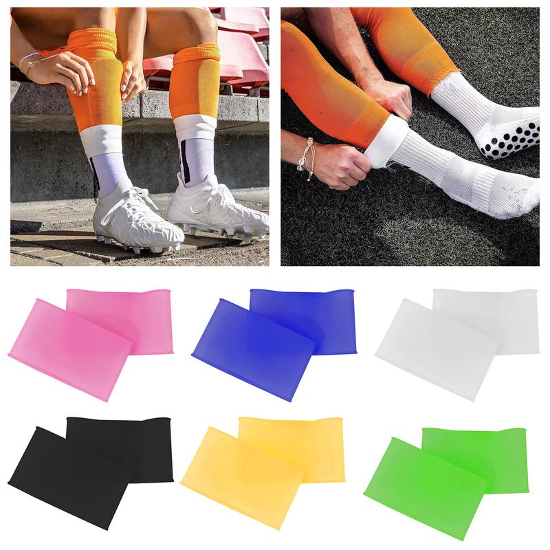 Soccer Shin Guard Straps Silicone Leg Bands Anti-Slip Leggin - TikTok ...