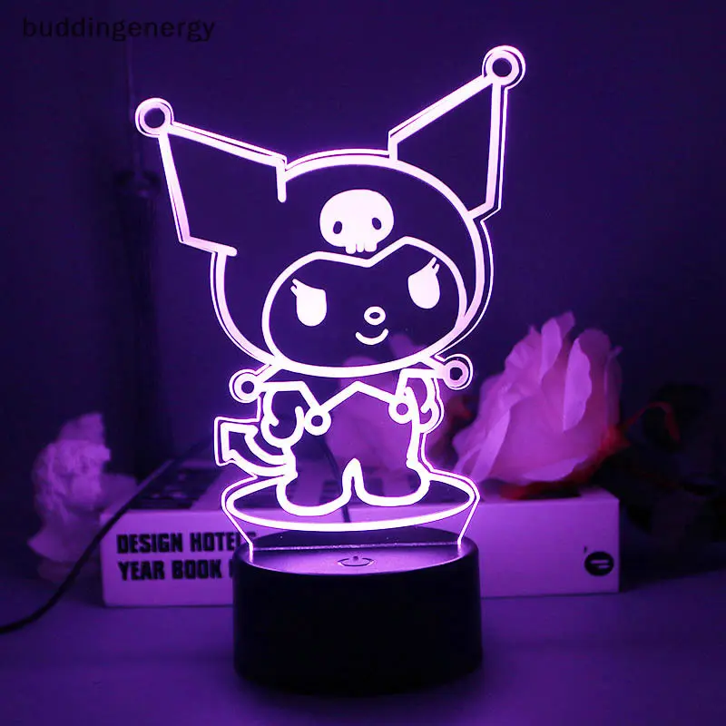 Lampu Meja LED, Reka Bentuk Kartun SanrioLight, Kuromi, Pochacco ...